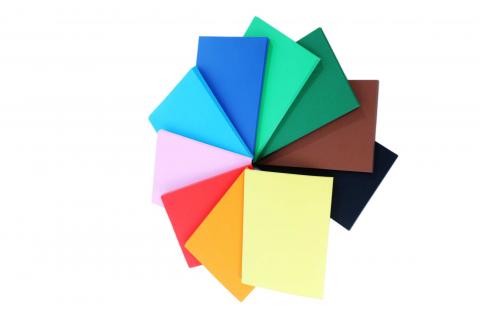 High-Grade Color Paper: Easy to Cut/Fold for DIY Projects
