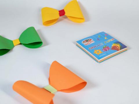 Color paper origami